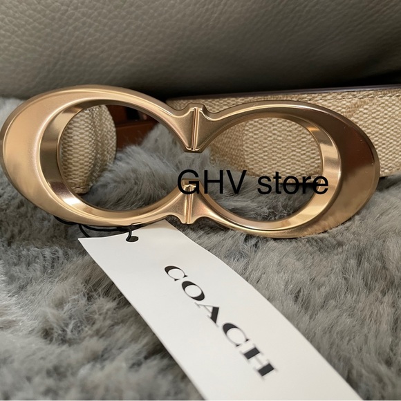 Coach | Accessories | Coach Signature Buckle Belt | Poshmark